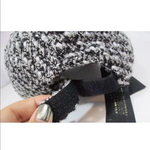 bebe | Accessories | Bebe Tweed Logo Faux Leather Bill Baseball Cap ...